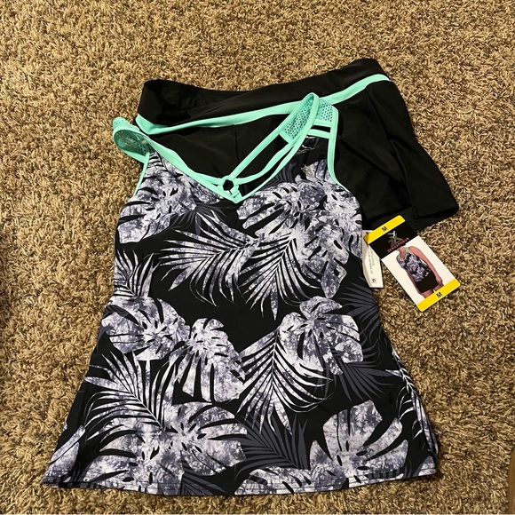 ZeroXposur | Swim | Zeroxposur Ladies Scuba Tankini Swimsuit Edamame ...